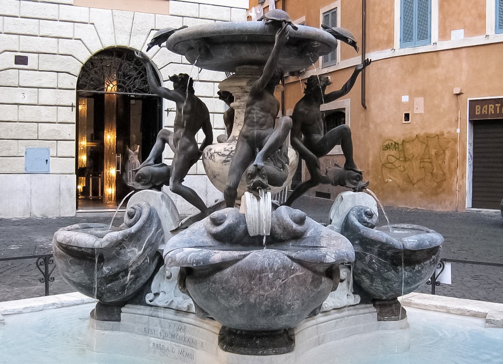 The Turtle Fountain in Rome - LADG