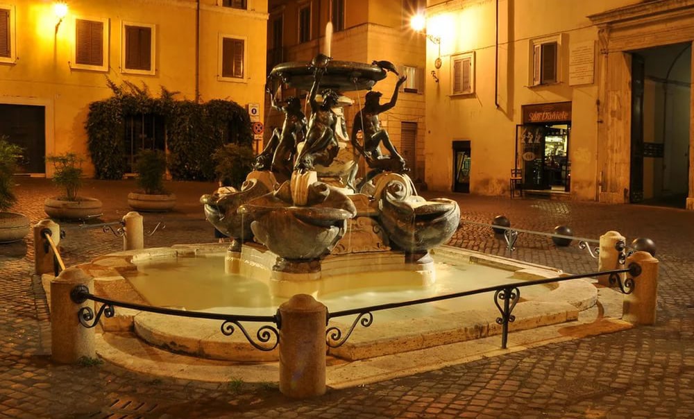 The Turtle Fountain in Rome - LADG